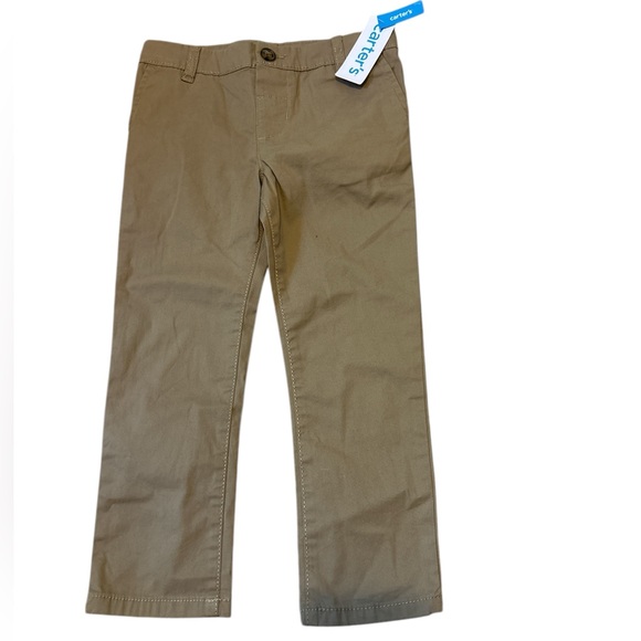 Carter's | Bottoms | Nwt Carters Toddler Boys Khaki Pants Size 4t ...